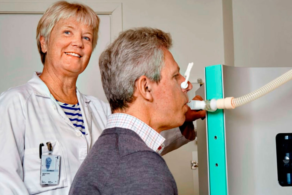 Mätning av partiklar i utandningsluft väckte intresse på lungkongress